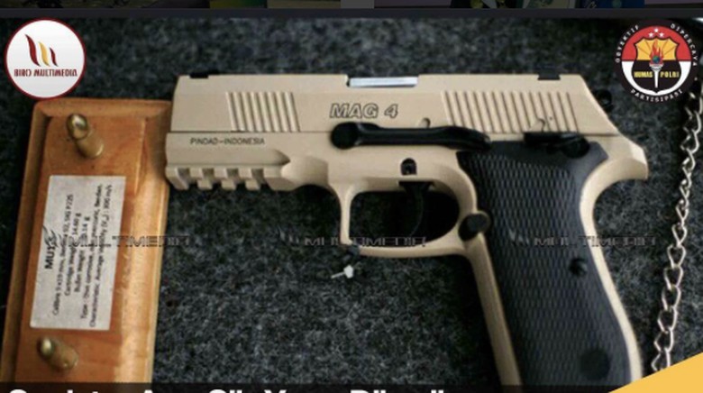 Ini Spesifikasi Pistol MAG 4 yang Dipesan Polri dari Pindad